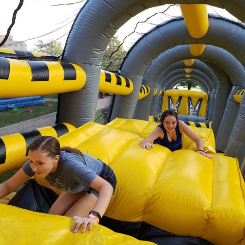 Toxic Drop Inflatable Obstacle Course | Cincinnati A-1 Amusement Party ...