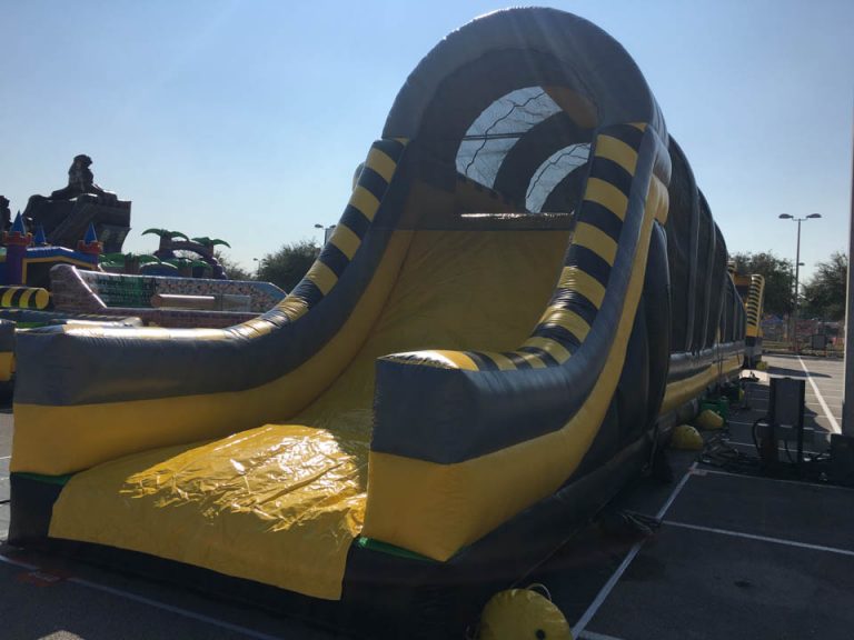 Toxic Drop Inflatable Obstacle Course | Cincinnati A-1 Amusement Party ...