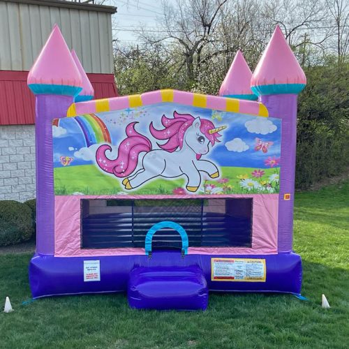 Unicorn Dazzling Castle – Bounce House | Cincinnati A-1 Amusement Party ...
