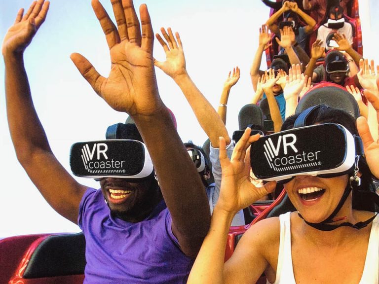 Virtual Reality (VR) Roller Coaster Ride Simulator Rental - Arcade Game ...