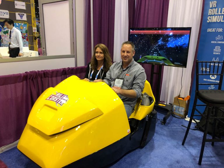 Virtual Reality (VR) Roller Coaster Ride Simulator Rental - Arcade Game ...