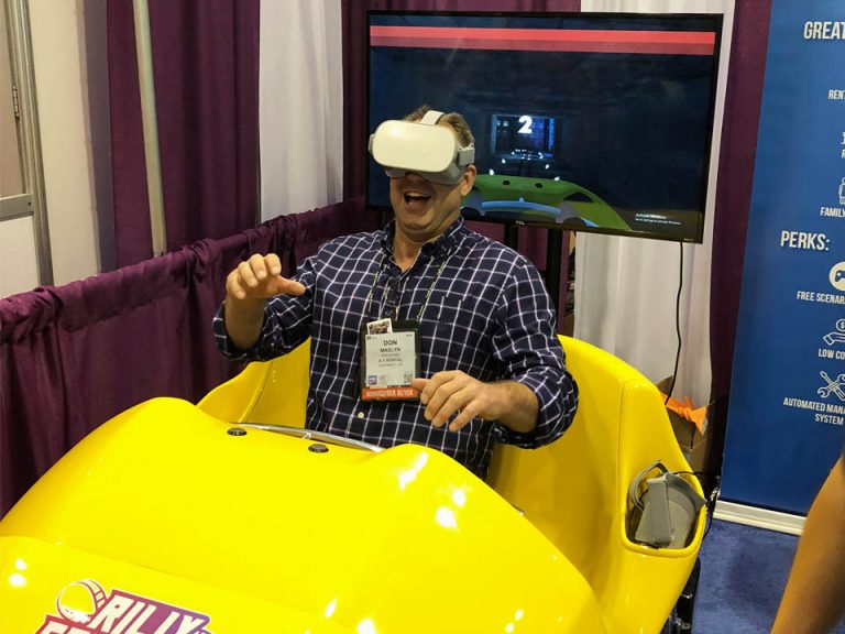 Virtual Reality (VR) Roller Coaster Ride Simulator Rental - Arcade Game ...