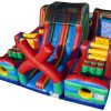 Toxic Drop Inflatable Obstacle Course | Cincinnati A-1 Amusement Party ...