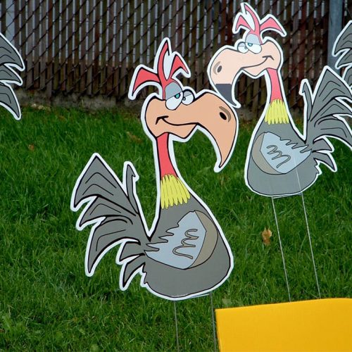 Yard Card Lawn Greeting - Ole' Buzzard Birthday | Cincinnati A-1 ...